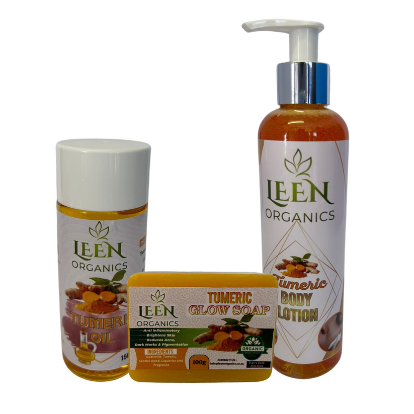TUMERIC PRODUCTS – LEEN ORGANICS